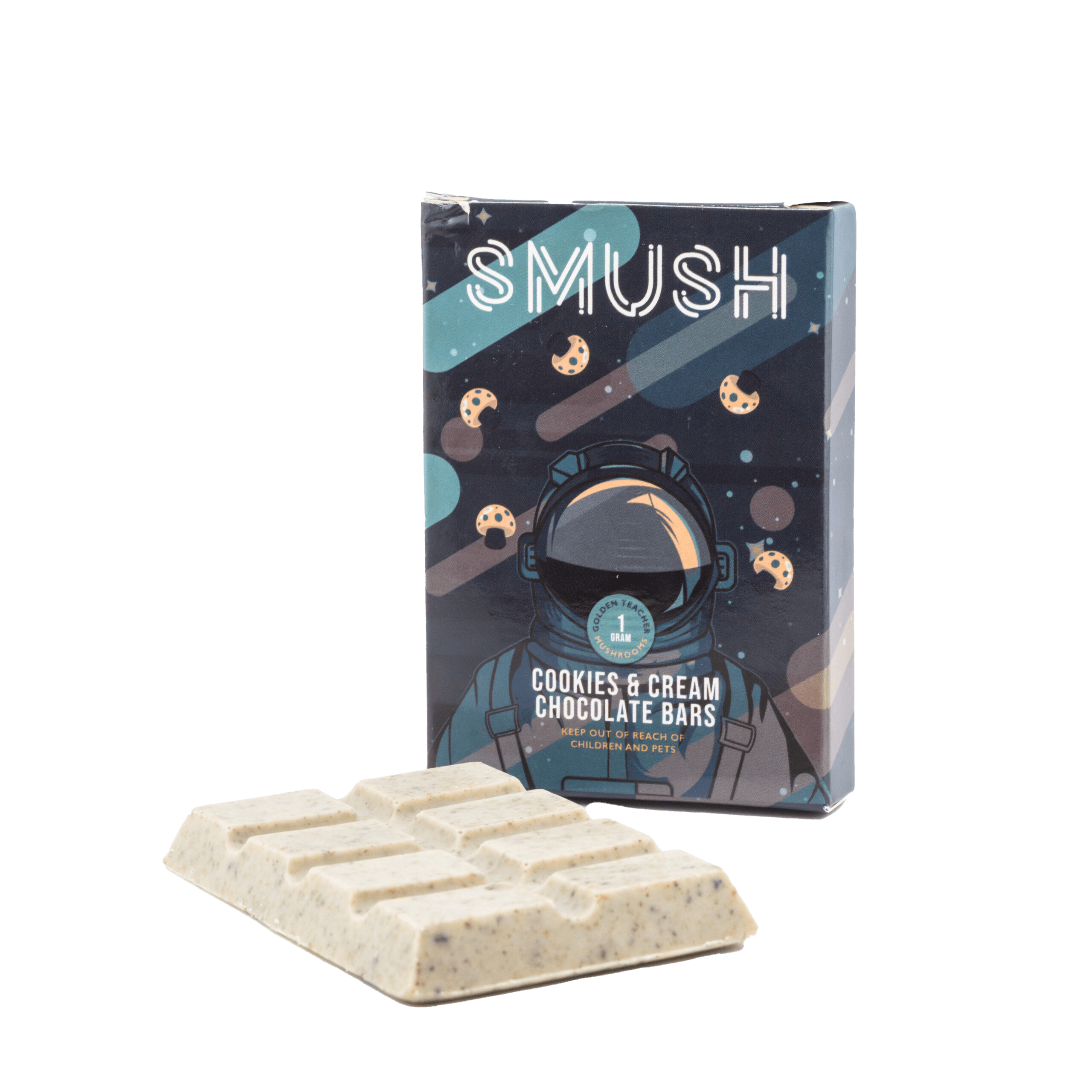 Buy Smush Magic Mushroom Infused Cookies & Cream Chocolate (1000mg ...