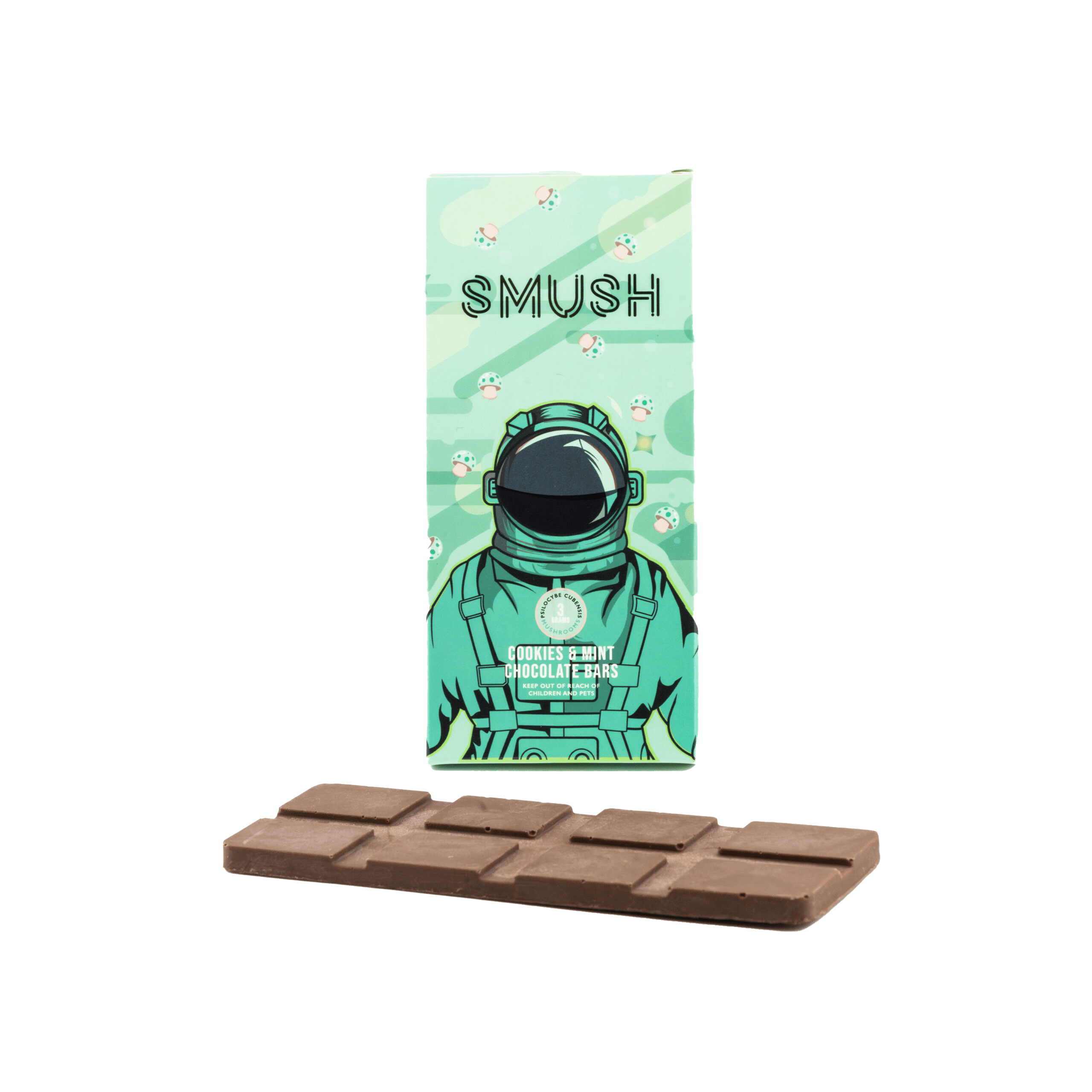 Buy Smush Magic Mushroom Infused Cookies and Mint Chocolate (3000mg ...